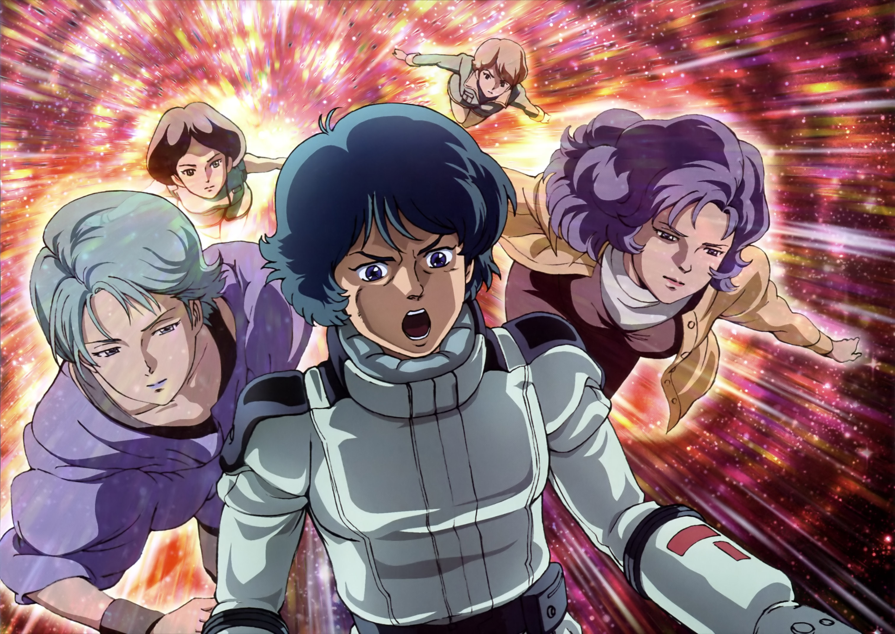 Emma Sheen Four Murasame Kamille Bidan Reccoa Londe Rosamia Badam Gundam Zeta Gundam